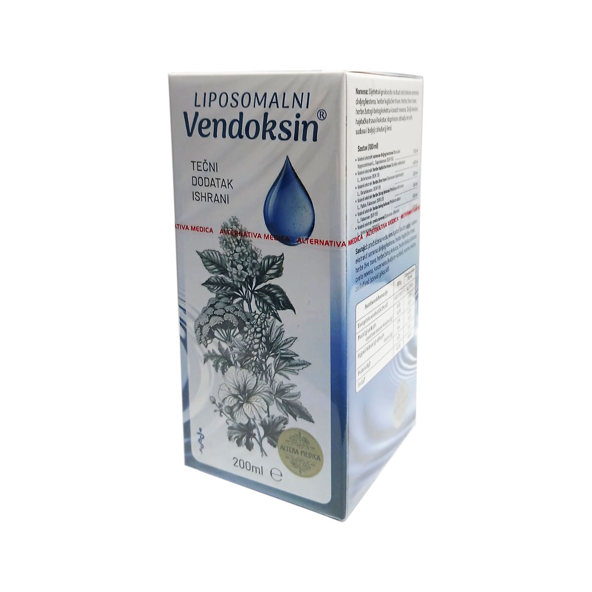 Liposomalni Vendoksin - Vendoksin Kapi - Zodeks Čaj - Alternativa Medica
